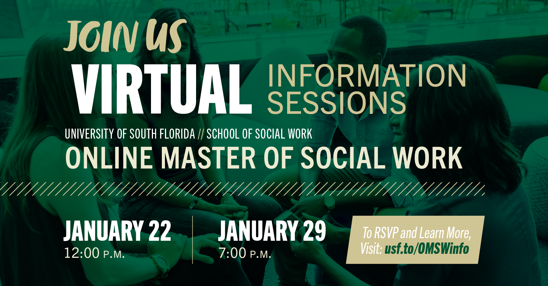 USF Online Social Work Programs Info Sessions